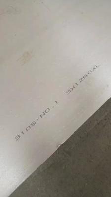China 1.5mm Cold Rolled 310 Stainless Steel Sheet 310S Alloy Heat Resistant 2B Finish for sale