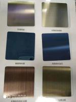 China 304 Stainless Steel Sheet 0.3-120mm Thickness Mirror Gold Finish for Kitchen and Construction for sale
