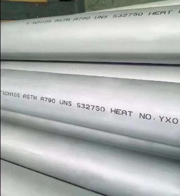 China Super Duplex Stainless Steel Welded Pipe 2205 2507 2304 OD 6-159mm Wall 0.15-3.0mm for sale