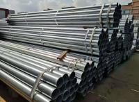 China SS400 DN40 0.4mm Thickness Galvanized Steel Pipe - 13.7-355.6mm OD Range with Zinc Coating 30-350g/m² for sale