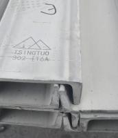 China Hot Rolled 304 Stainless Steel U Channel Bar 6m Length 50x37x4.5mm for sale