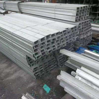 China Hot Rolled 304 Stainless Steel U Channel Bar 6m Length 50x37x4.5mm for sale
