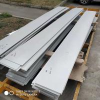 China Hairline Finish Stainless Steel Flat Bar Grade 201 304 316L 3mm Cold Drawn ASTM A276 for sale