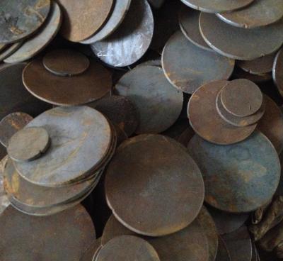 China Hot Rolled Carbon Steel Plate Disc SS400 Q235B A36 4-30mm Thick 30-600mm Diameter for sale