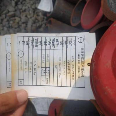 China ASTM A106 Grade B Seamless Carbon Steel Pipe 4 Inch Sch 80 for Boiler for sale