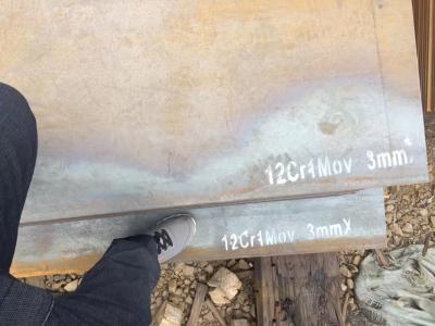 China DIN Hot Rolled 12Cr1MoV Alloy Steel Sheet 6x1500x6000mm GB/T3077 for sale