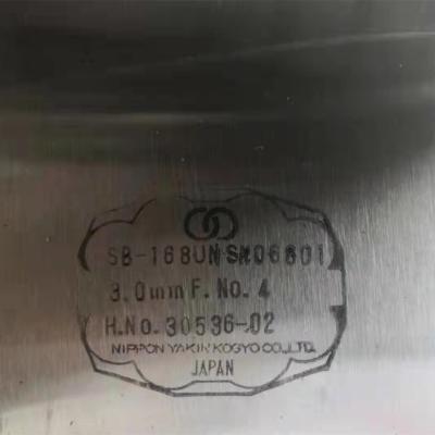 China Inconel 601 Sheet 3.0mm x 1219mm x 6000mm ASTM B168 UNS N06601 Cold Rolled for sale