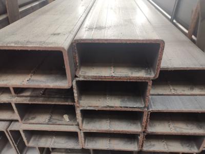 China EN 10025 S355 Black Carbon ERW Rectangular Steel Tube 100x200x6mm with 0.45-30mm Wall Thickness for sale