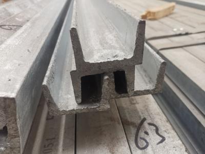 China Q235B Galvanized Steel U Channel 100x50x5mm Hot Rolled Structural Steel Channel for sale