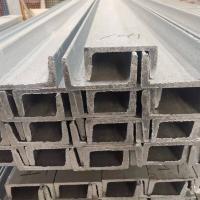 China Jis Astm Standard Hot Galvanised U Channel Q235b for sale