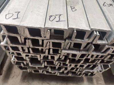 China ASTM A36 Hot Rolled Galvanized Steel U Channel 50x37x4.5mm 6m Length Building Material for sale