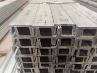 China Astm A36 U Shaped Steel Bar Galvanized Structural Steel Section for sale