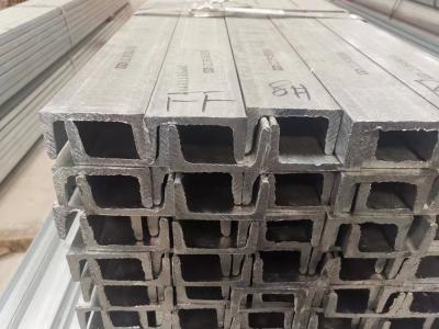 China Astm A36 U Shaped Steel Bar Galvanized Structural Steel Section for sale