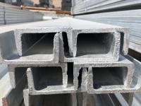 China Hot Rolled Q235B Galvanized Steel U Channel Bar 6m 12m Length for Construction for sale