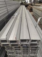China Hot Rolled Q235B Galvanized Steel U Channel Bar 6m 12m Length for Construction for sale