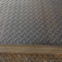 China ASTM A36 Hot Rolled Carbon Steel Diamond Checkered Plate 4mm Thickness 1510x6000mm for sale