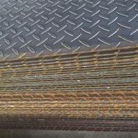 China ASTM A36 Hot Rolled Carbon Steel Diamond Checkered Plate 4mm Thickness 1510x6000mm for sale
