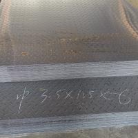 China A36 SS400 Hot Rolled Carbon Steel Diamond Checkered Plate 3mm Thickness 1260mm Width for sale