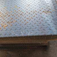 China A36 SS400 Hot Rolled Carbon Steel Diamond Checkered Plate 3mm Thickness 1260mm Width for sale