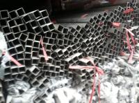 China SS 304 Stainless Steel Welded Square Pipe 10x10 to 200xmm Matt Polish for sale