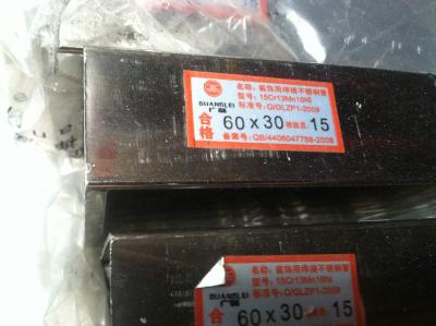 China SS 304 Stainless Steel Welded Square Pipe 10x10 to 200xmm Matt Polish for sale