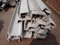 China 300 Series Stainless Steel U Channel Bars 50-200mm Width 4.5-9mm Thickness Hot Rolled Structural Steel for sale