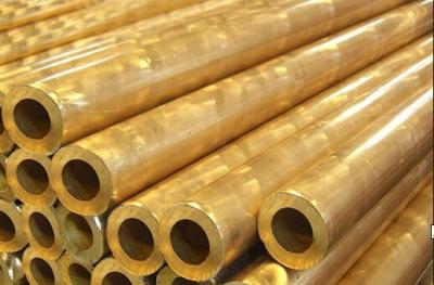 China C44300 Seamless Brass Tube & Copper Pipe for Heat Exchangers - 2-300mm OD, 0.5-80mm Wall Thickness for sale