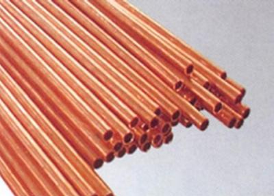 China JIS H3300-2006 Red Seamless Copper Tube 2-914mm OD 0.5-120mm Wall Thickness for sale