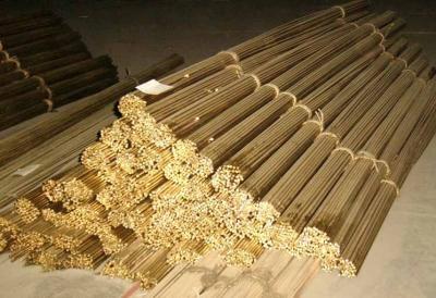 China Precision Brass Round Bar 4mm to 80mm Diameter - C3601 C3602 C3603 C3604 C3605 C3712 C3771 Grades for sale