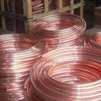 China ASTM B280 Seamless Copper Pipe 3.18-22.23mm OD 0.36-1.5mm Wall Thickness for Air Conditioner Refrigeration Systems for sale