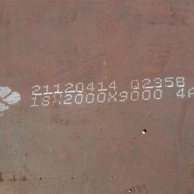 China Hot Rolled Carbon Steel Plate A36 S235JR Q235B 15mm Thickness 2000x6000mm for sale