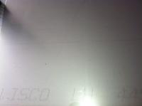 China 304 Stainless Steel Sheet 3mm 1219x2438mm NO.4 Finish with PVC Film DIN1.4301 2B for sale