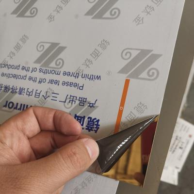 China AISI 304 8K Mirror Finished Stainless Steel Sheet 0.2-5mm Thickness 1000-1500mm Width for sale