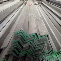 China 6m Stainless Steel Angle Bar ASTM 300 Series Hot Rolled 30x30x3mm to 100x100x10mm for sale