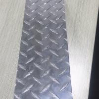 China Deep Embossed Stainless Steel Sheet Press Plate 304 Chequered Cold Rolled for sale
