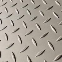 China SUS316L Stainless Steel Anti Slip Tread Plate 0.3-5.0mm Thickness for Flooring for sale