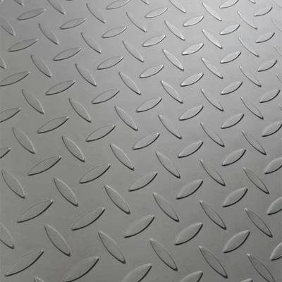 China Hot Rolled Stainless Steel 304 Chequered Checkered Plate 1.0-6.0mm Anti-Slip for sale