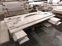 China Custom Cutting Stainless Steel Plate 0.3-120mm SS Laser Cutting Plate 304 316 for sale