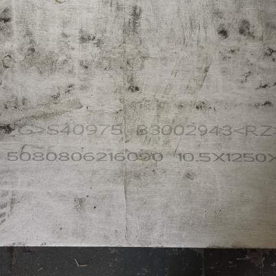 China ASTM A240 S40975 409Ni Stainless Steel Plate 10mm x 1250mm x 6000mm for sale
