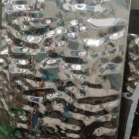 China 304 Stamped Water Ripple Stainless Steel Sheet 1220x2440mm 0.3-3.0mm Thickness for Architectural Decoration for sale