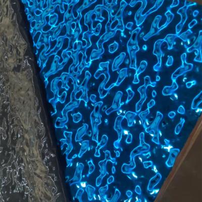 China TISCO 430 Stainless Steel Decorative Wall Covering Sheet 0.3-3.0mm Silver Mirror Finish for sale