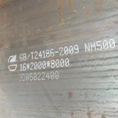 China AR500 NM500 Abrasion Resistant Steel Plate 6-120mm Wear Resistant Alloy Steel for sale