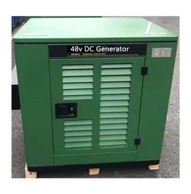 China Outdoor Telecom 160A 200A Small Motor 24V 72V power genset 48 Volt DC Diesel Generator for Battery Charging for sale
