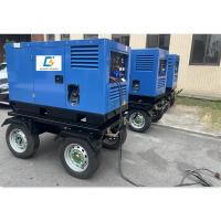 China Super Silent Canopy 300Amp 450A 600Amp Welder Mobile Diesel Engine Driven DC Generating Welding Plant for sale