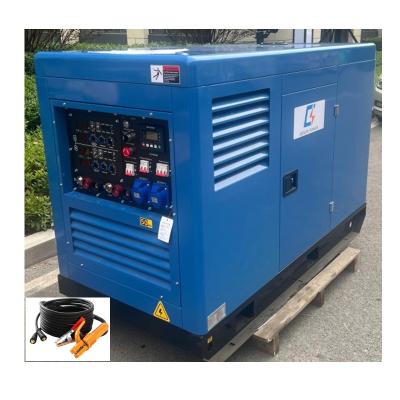 China DC welder 38 VDC 40% duty cycle 800A Diesel Welding Generator for Armor steel and Aluminum welding for sale