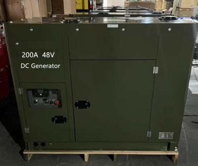 China 250A 300A Auto start stop battery charging genset 48V dc diesel generator for telecom use for sale