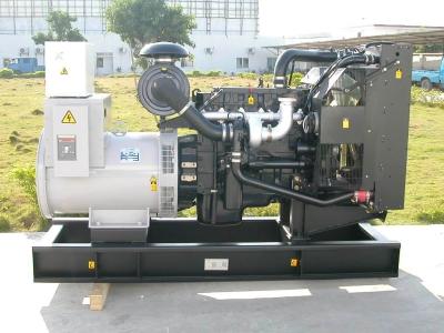 China 44kw 1500RPM Industrial Perkins Diesel Generator 400V with 3 Phase and Under Frequency Protection for sale