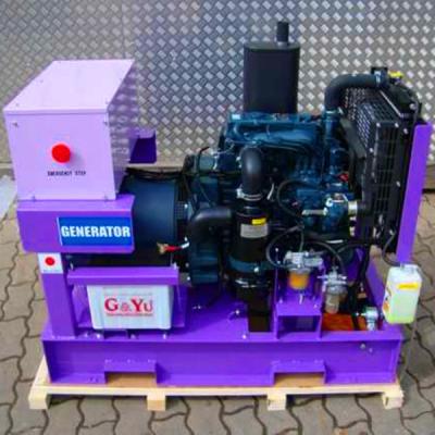 China 220 Volt 3 Phase 50Hz Kubota Diesel Gnerator 1500RPM 50Hz for sale