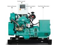 China 12kw Cummins Marine Diesel Genset With 4bt3.9 Diesel Engine ISO9001 Compliant for sale