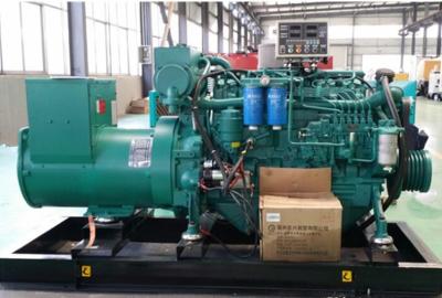 China 100kva marine diesel generator Heat exchanger cooling BV Classification Society Certificate for sale